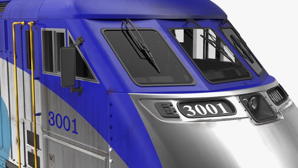 modelo 3d Locomotora Coaster F59PHI - TurboSquid 2176930