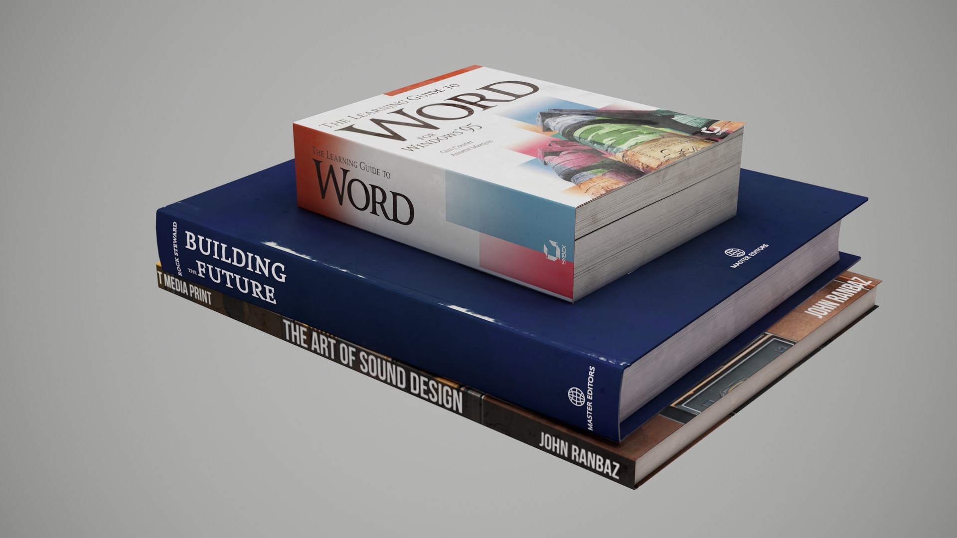 3D Model Books - TurboSquid 1546687