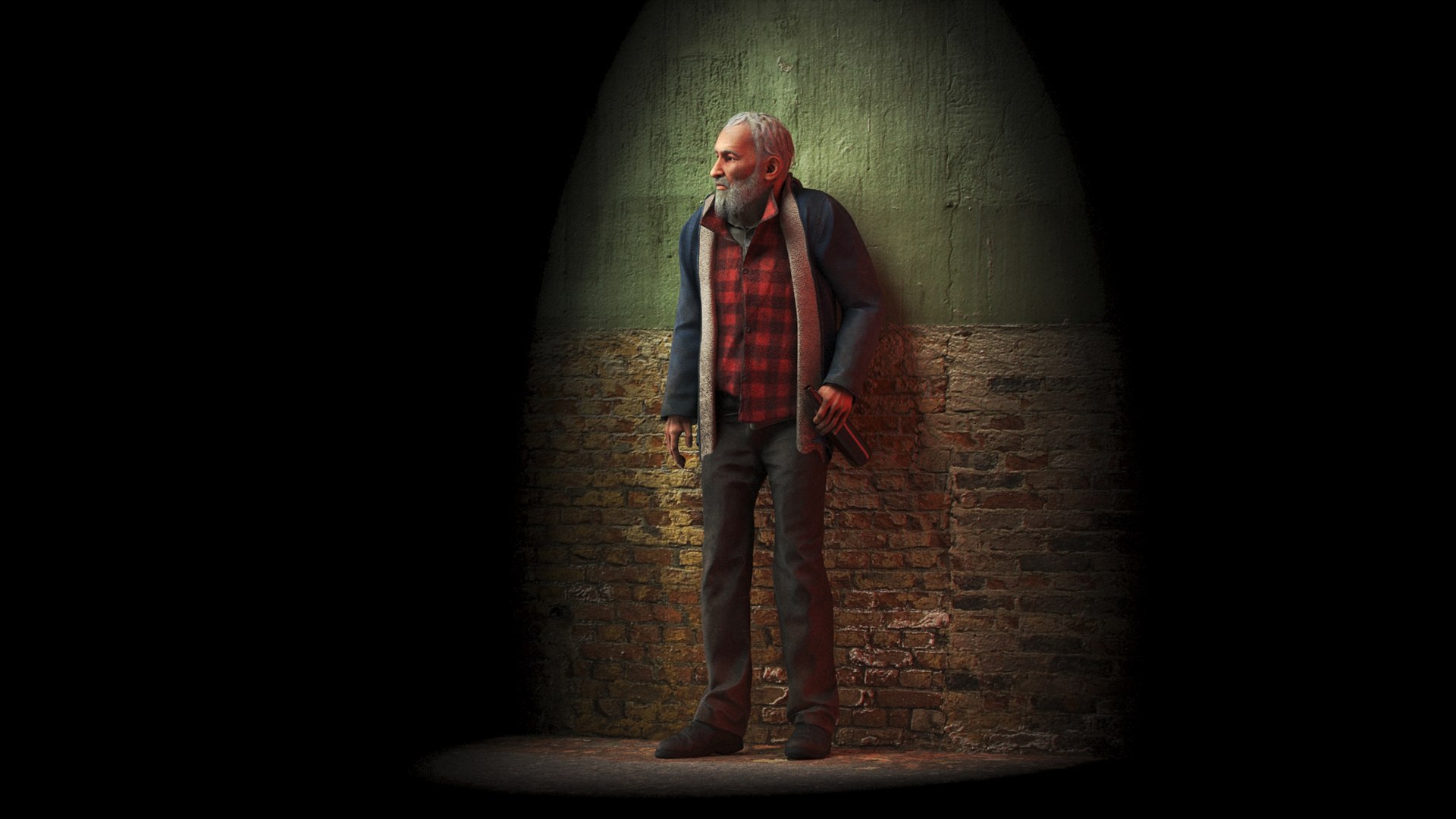 3D Homeless Person Model - TurboSquid 1772355