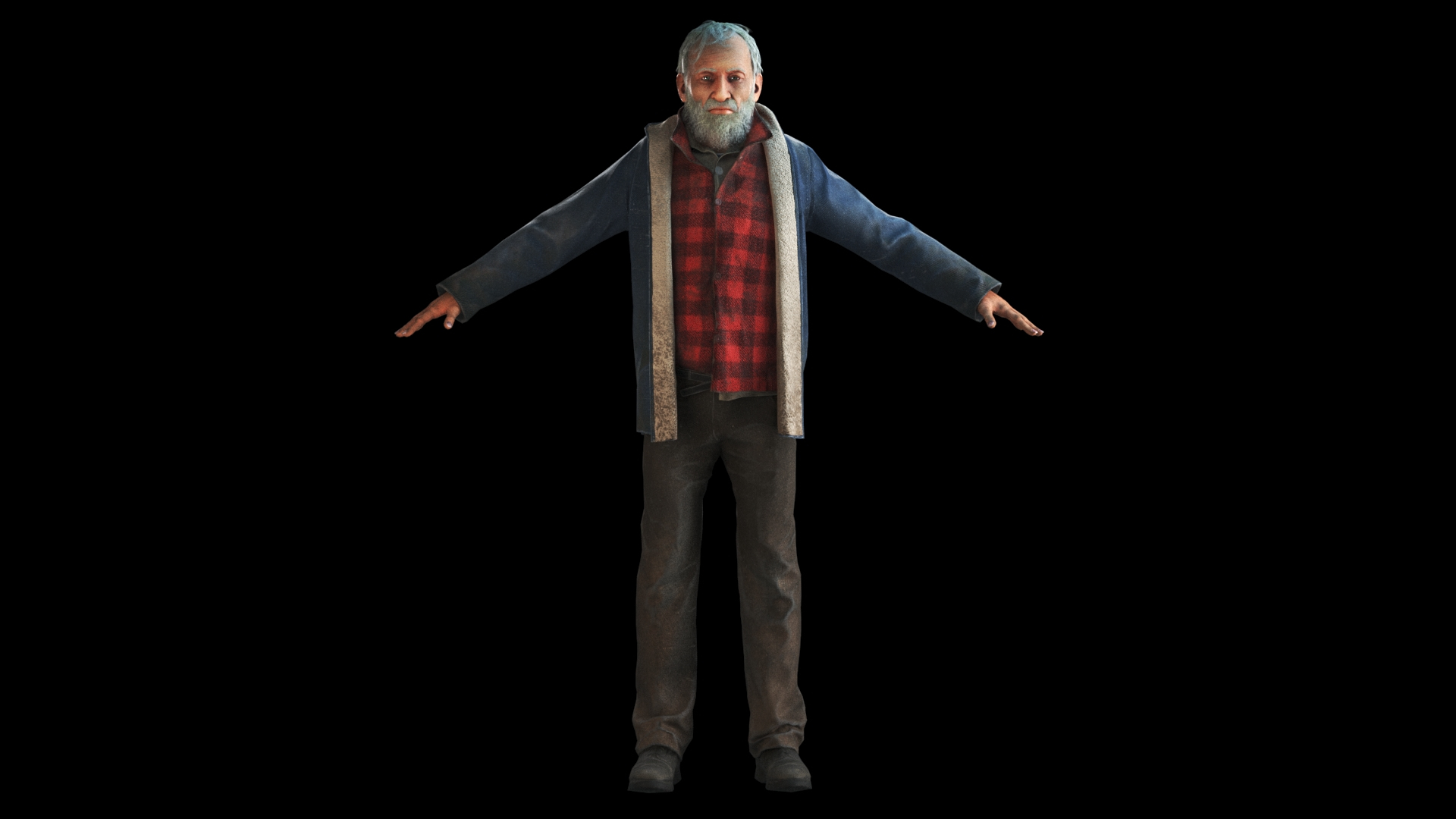 3D Homeless Person Model - TurboSquid 1772355