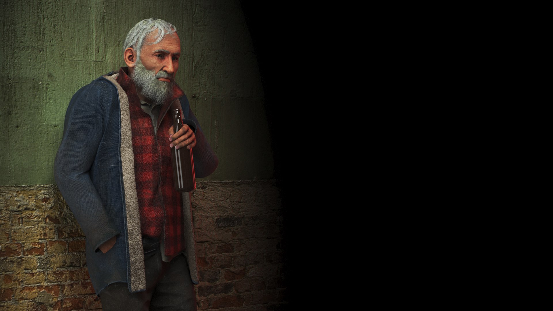 3D Homeless Person Model - TurboSquid 1772355