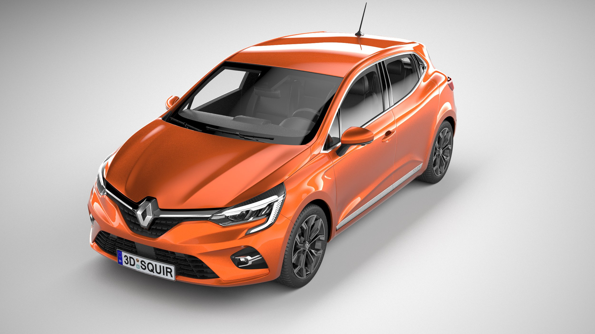 Renault Clio 2020 3D Model - TurboSquid 1531905
