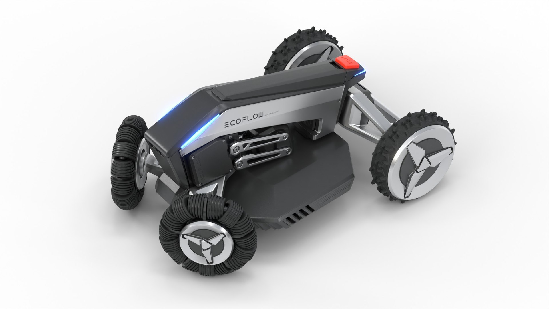 3D Ecoflow Lawn Mower Model - TurboSquid 2085214