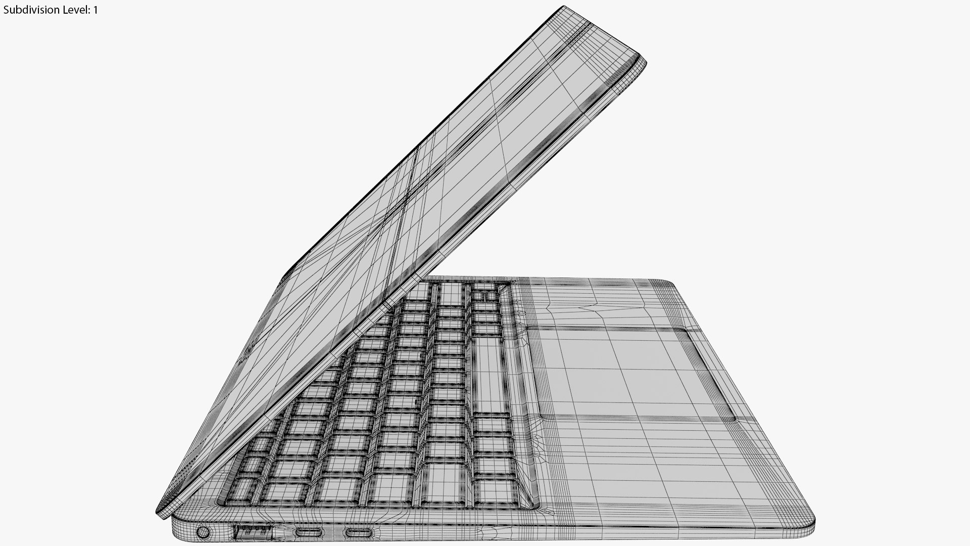 Microsoft Surface Laptop 2024 13 8 Rigged Sapphire 3D Model ...