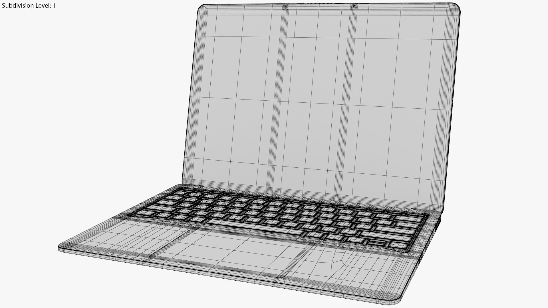 Microsoft Surface Laptop 2024 13 8 Rigged Sapphire 3D Model ...