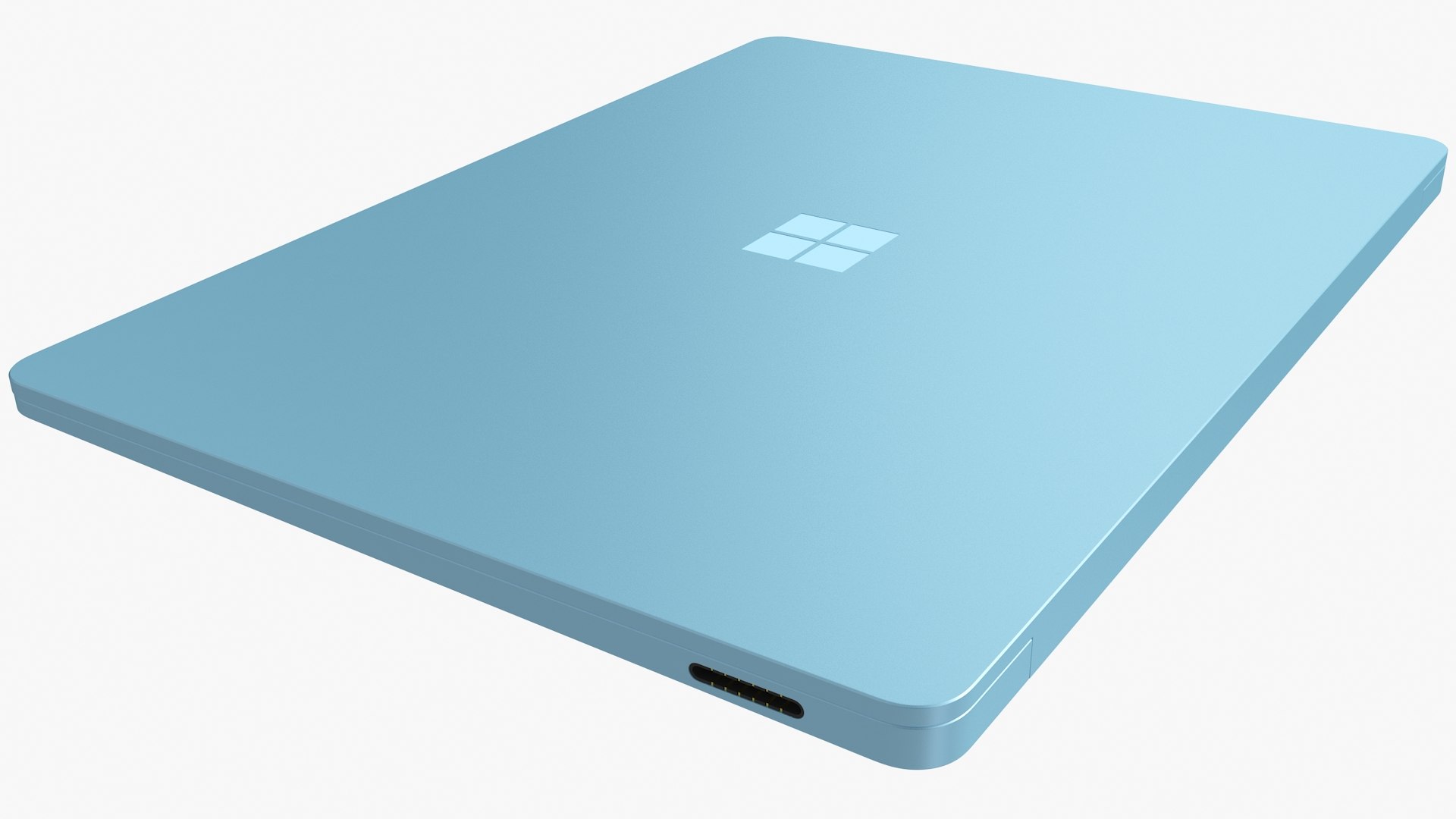 Microsoft Surface Laptop 2024 13 8 Rigged Sapphire 3D Model ...