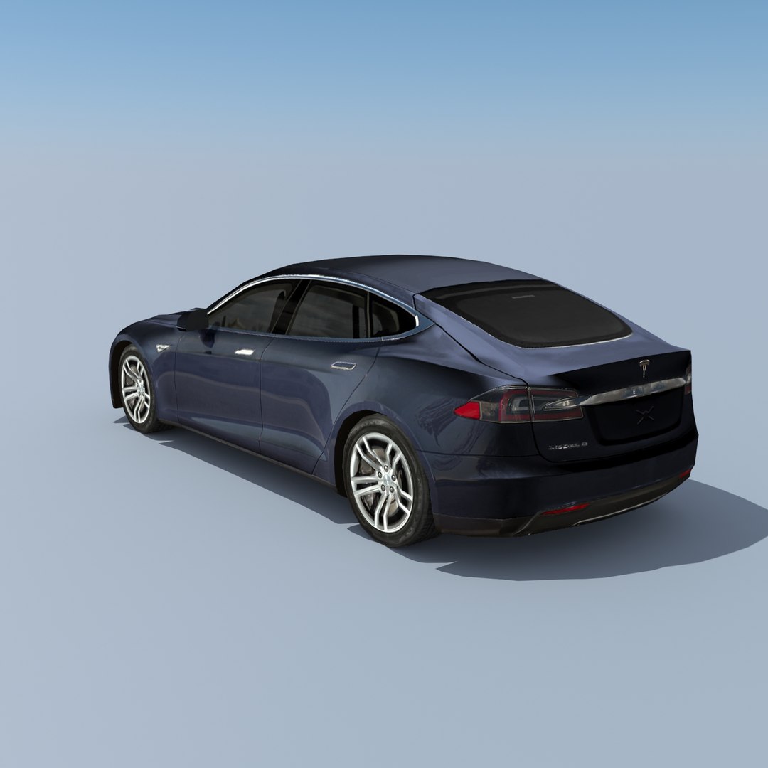 3d Tesla S Model