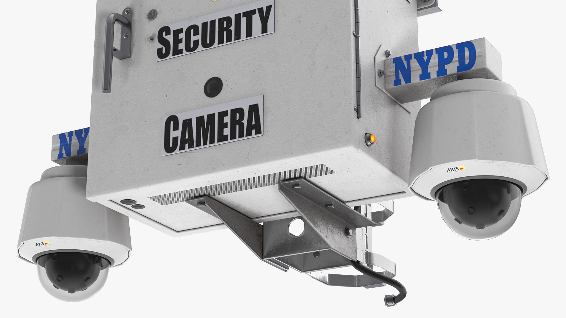 Nypd street cctv surveillance 3D - TurboSquid 1589127