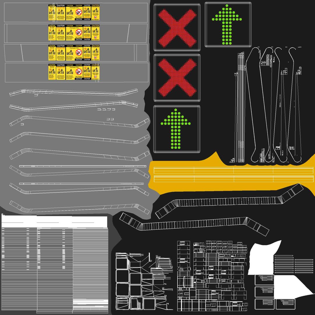Real building components 3D - TurboSquid 1518037