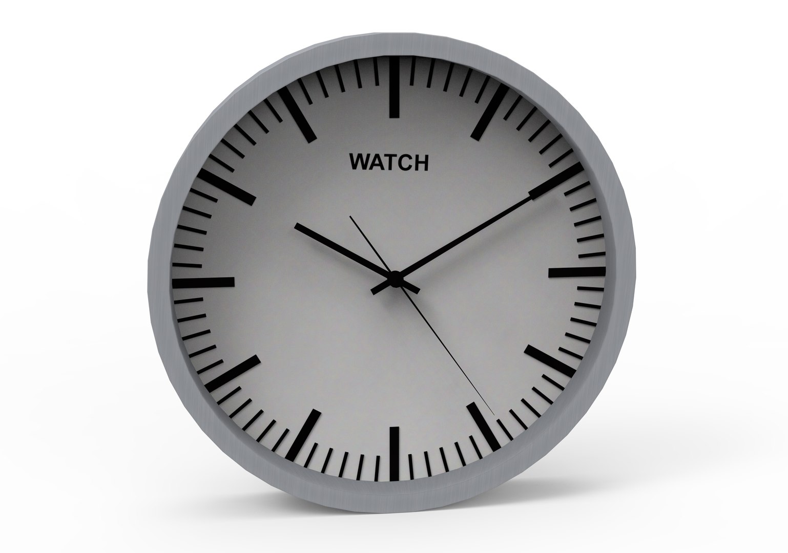 Wall Watch 3D Model - TurboSquid 1803618