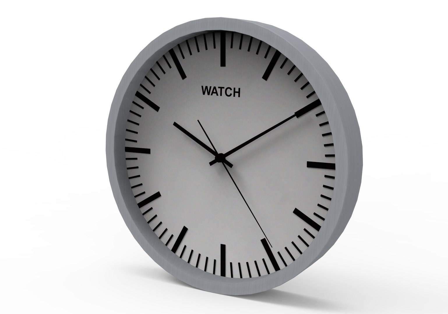 Wall Watch 3D Model - TurboSquid 1803618