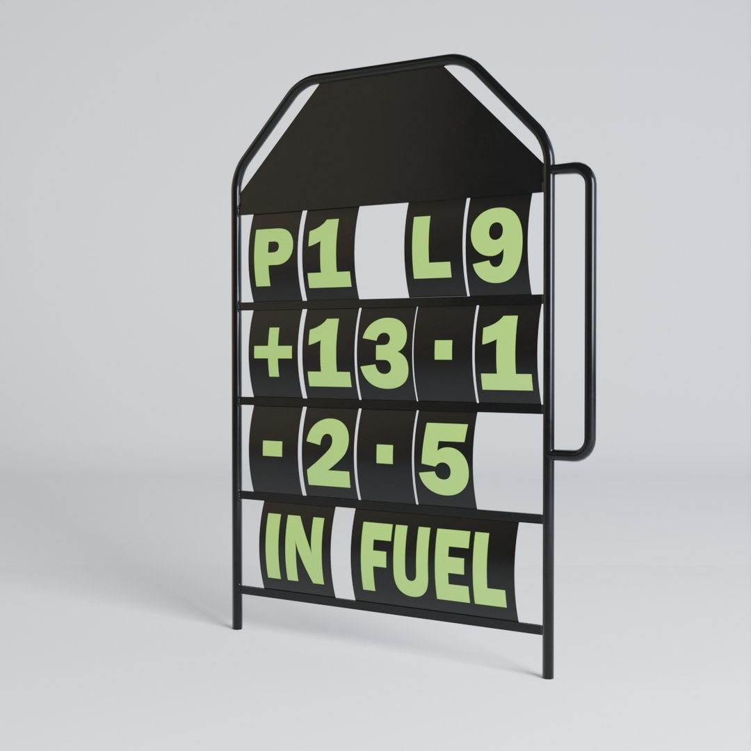 3D Pit Board PBR - TurboSquid 1960629