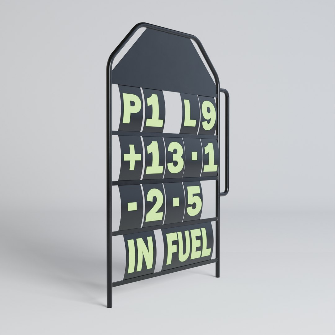 3D Pit Board PBR - TurboSquid 1960629