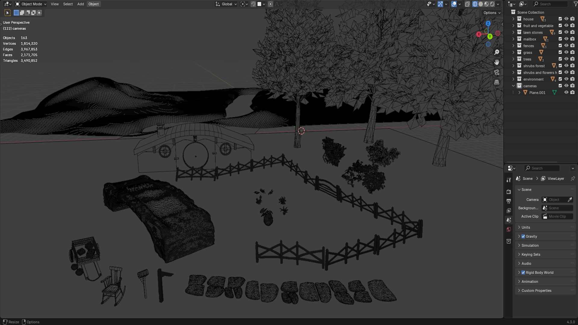 Hobbit House 3D - TurboSquid 2324255