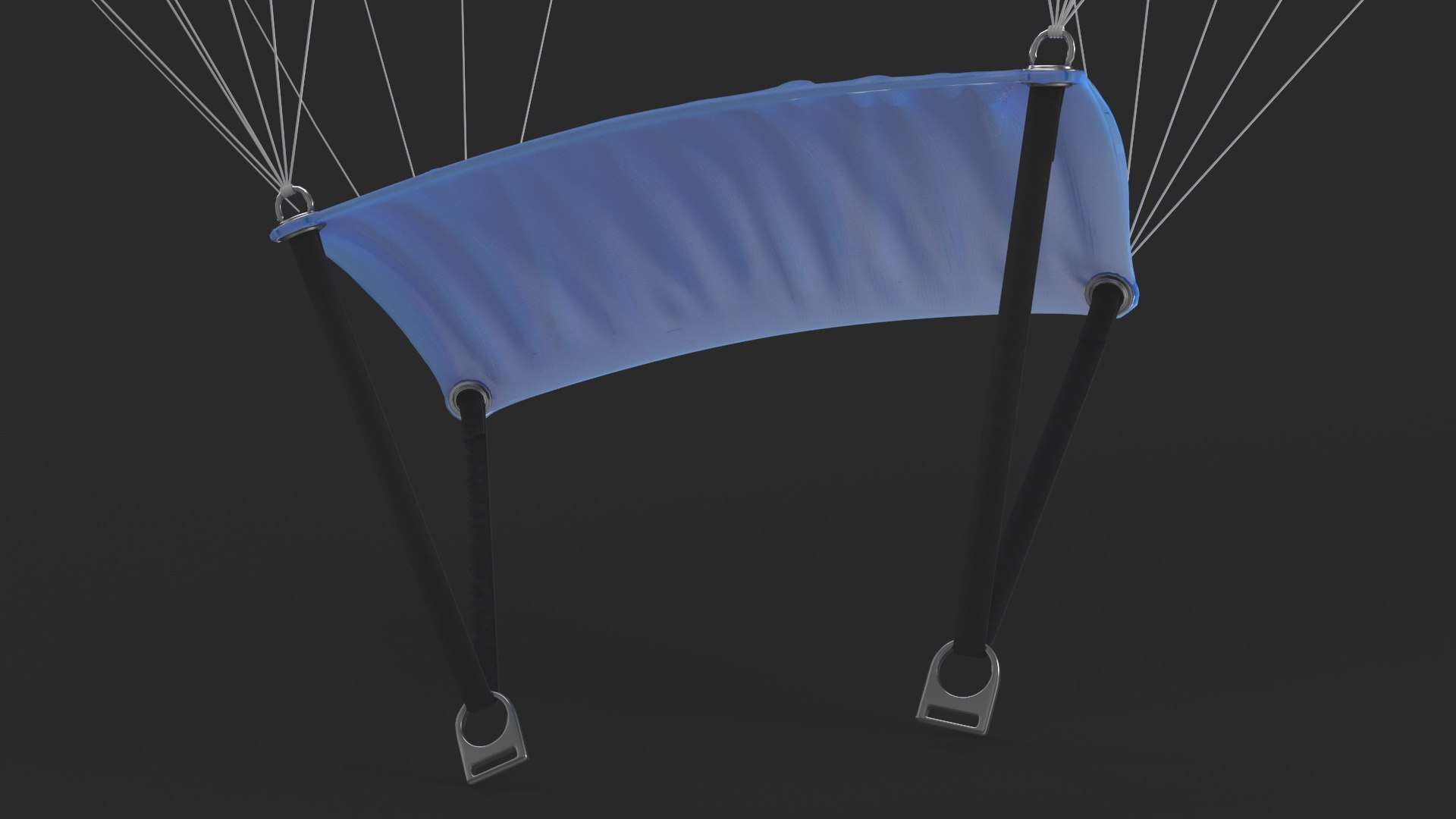 3d Ram Air Parachute Turbosquid 2219456