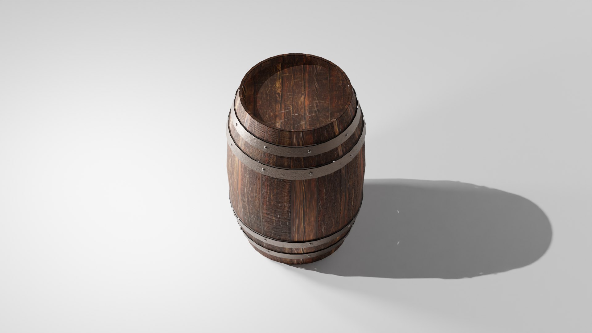 MEDIEVAL BARREL Low-poly 3D Model 3D Model - TurboSquid 2006548