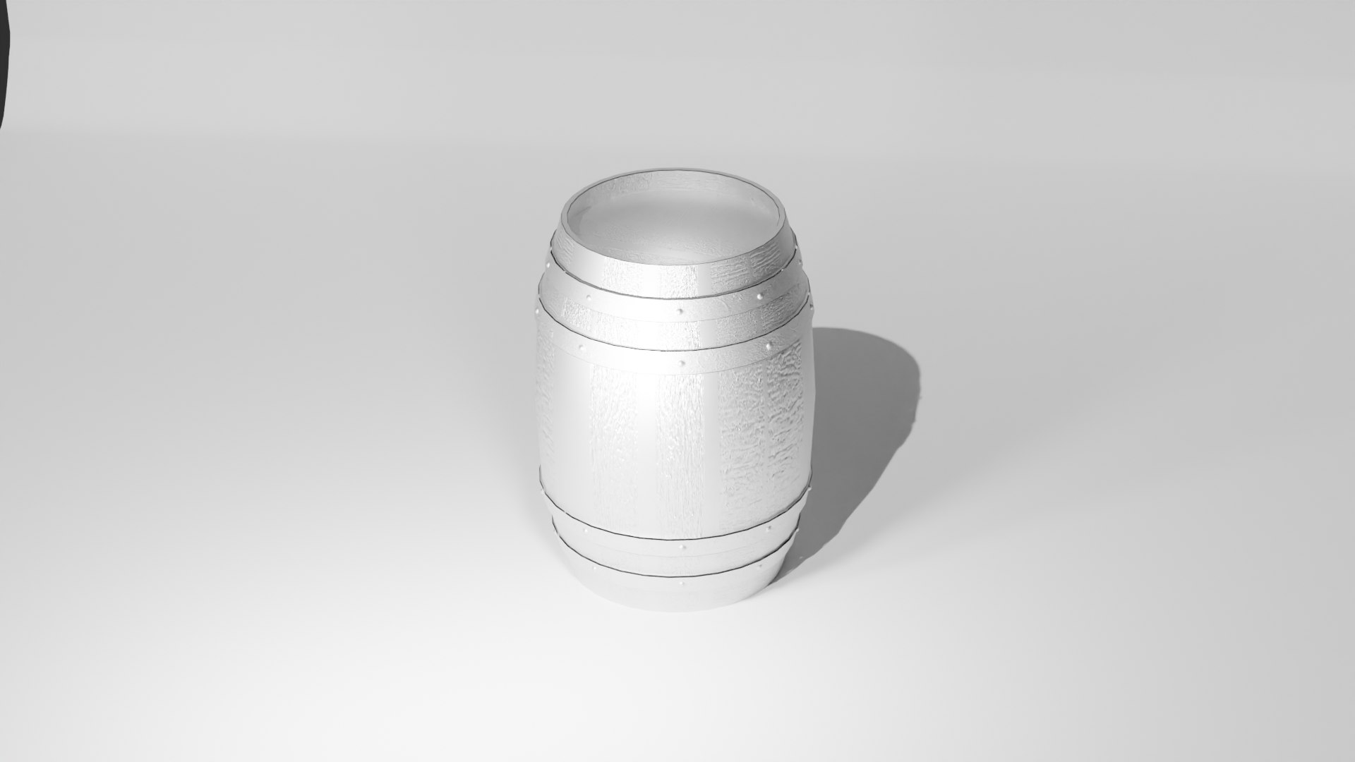 MEDIEVAL BARREL Low-poly 3D Model 3D Model - TurboSquid 2006548