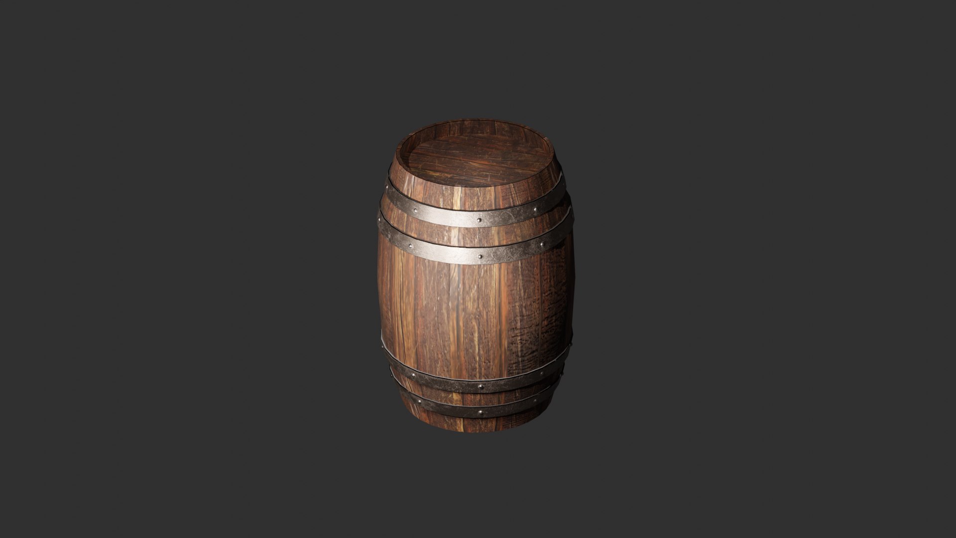 MEDIEVAL BARREL Low-poly 3D Model 3D Model - TurboSquid 2006548