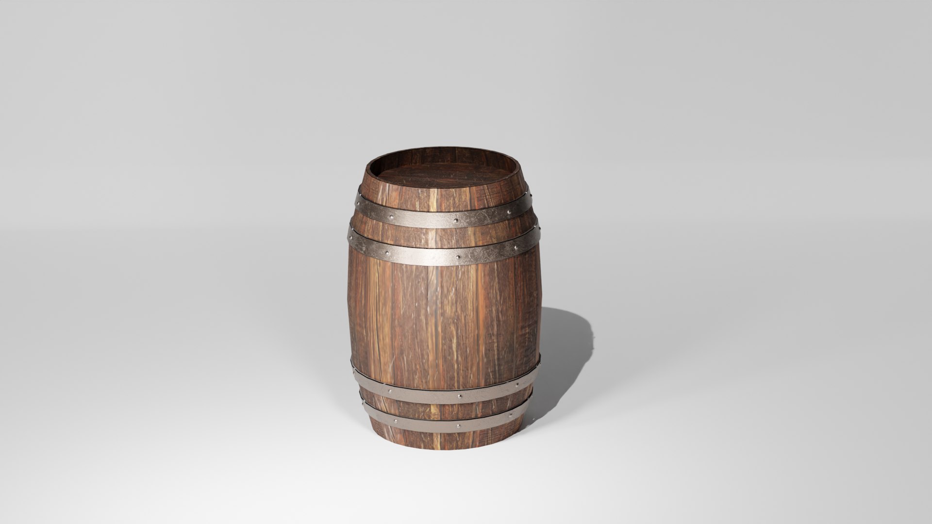 MEDIEVAL BARREL Low-poly 3D Model 3D Model - TurboSquid 2006548