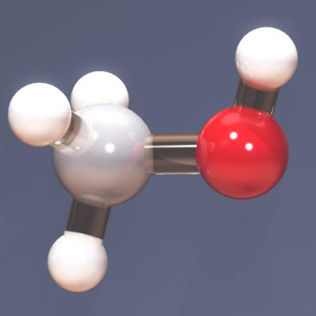 Molecule Methanol 3d Max