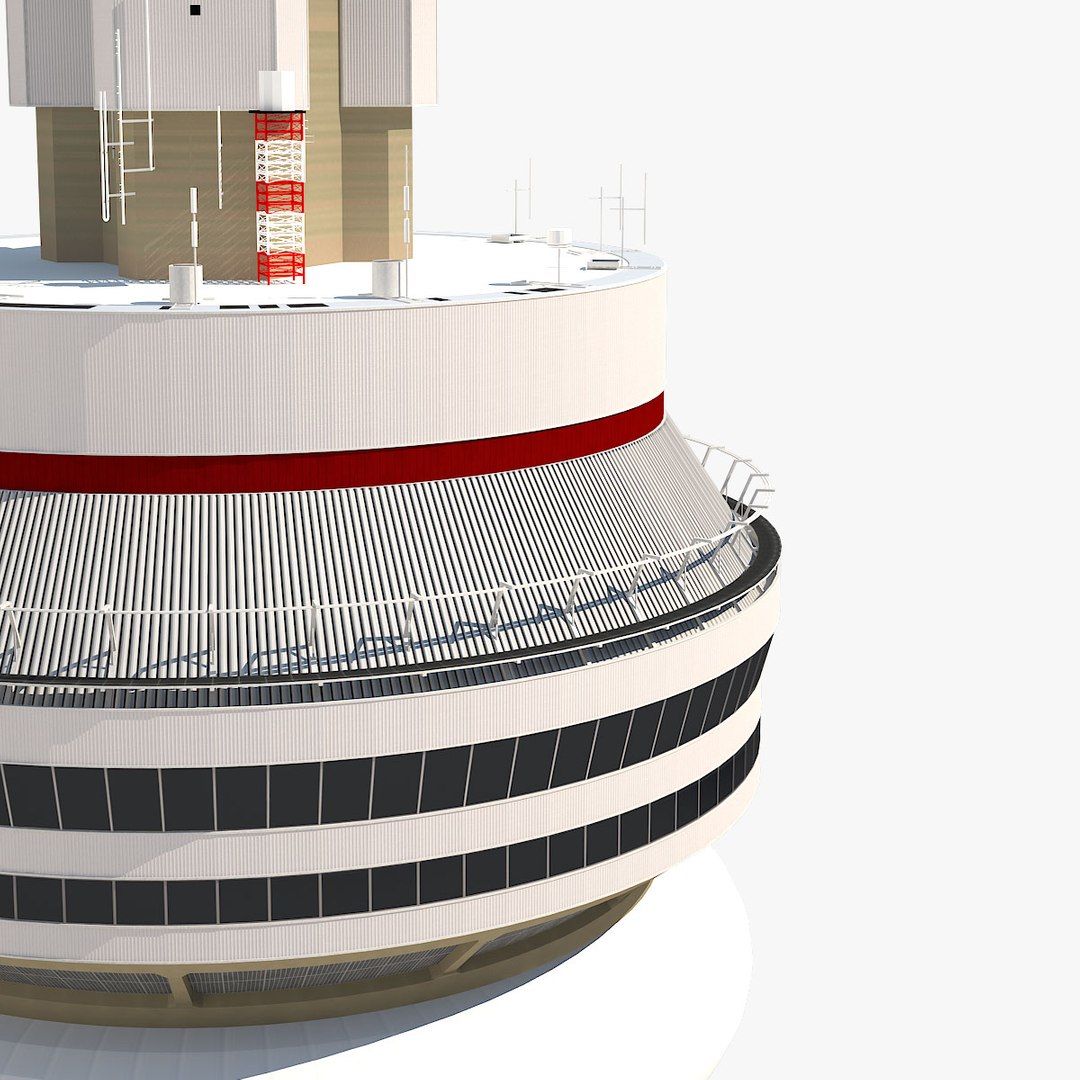 Cn Tower 3d Model