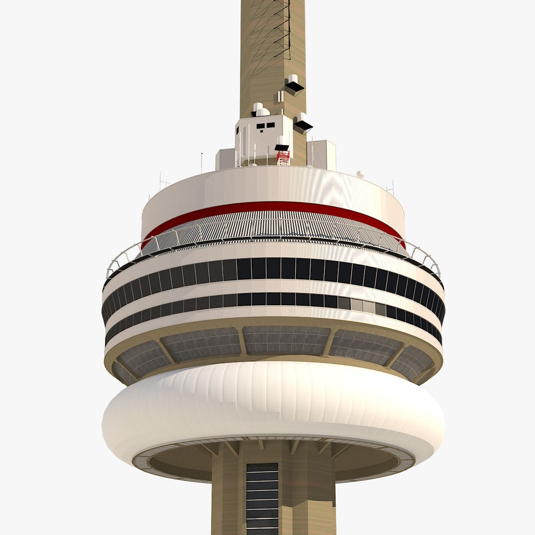 Cn Tower 3d Model