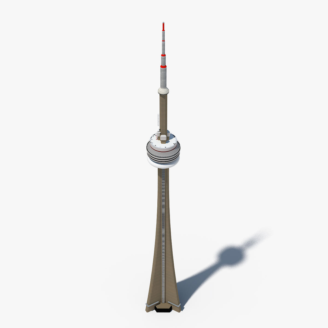Cn Tower 3d Model