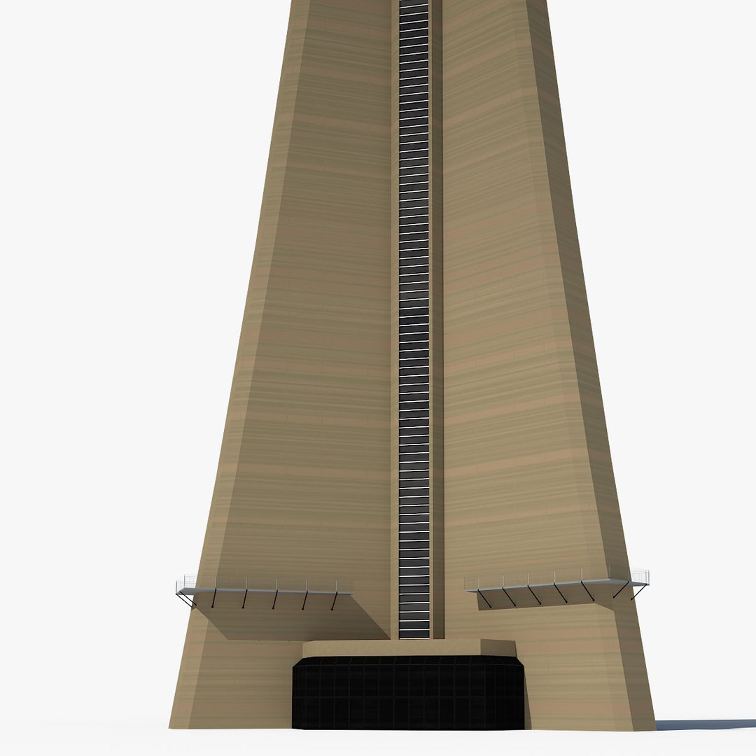 Cn Tower 3d Model