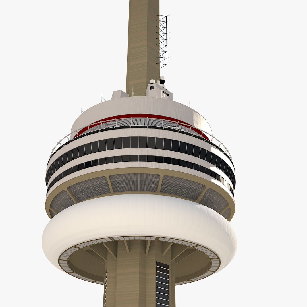 Cn Tower 3d Model