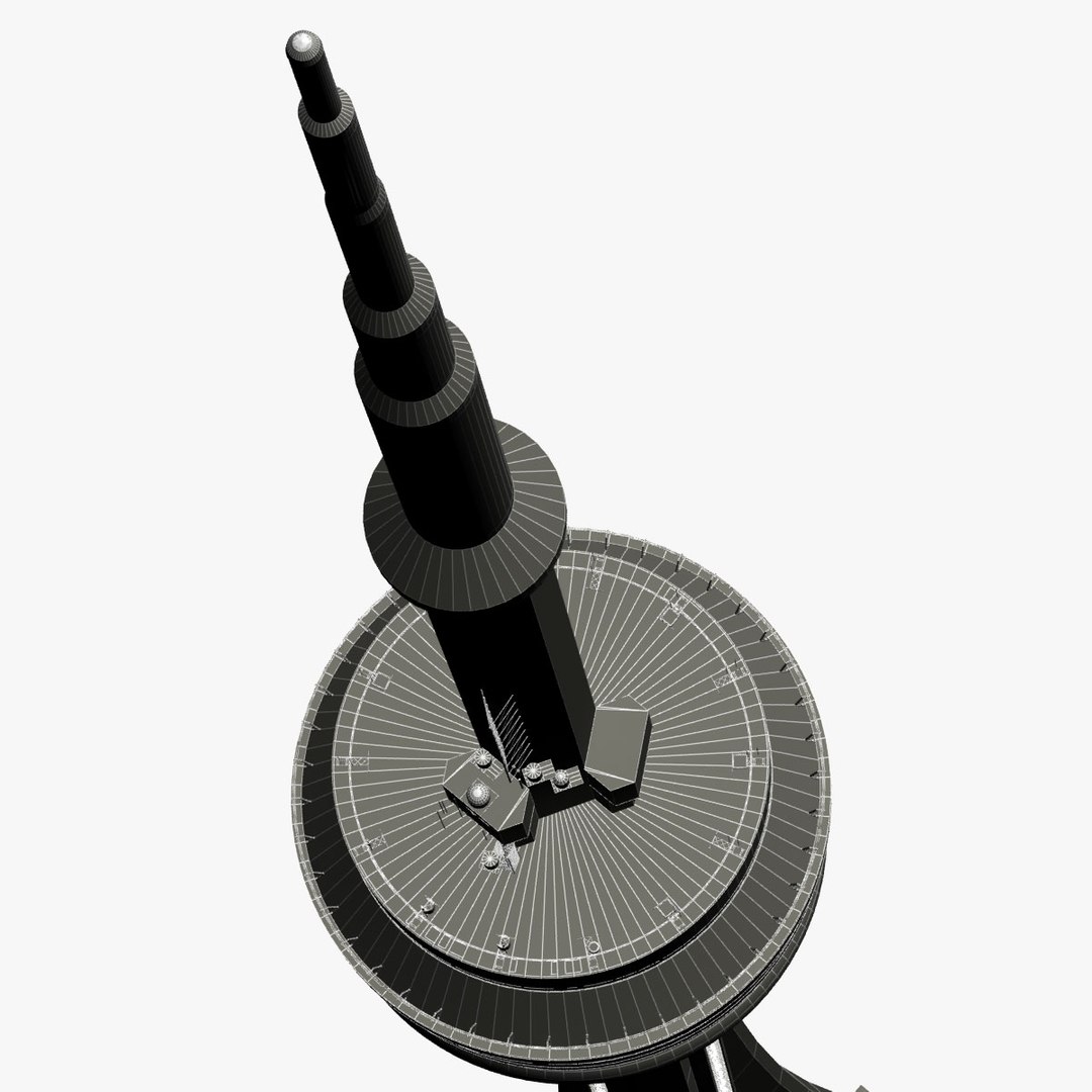 cn tower 3d model