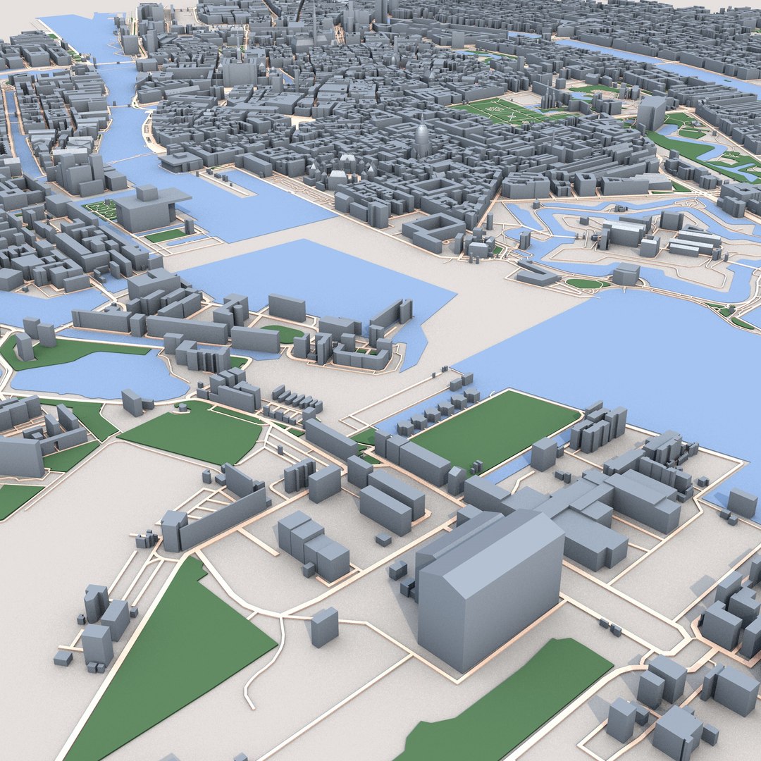 Copenhagen City Denmark 3D Model - TurboSquid 2298478