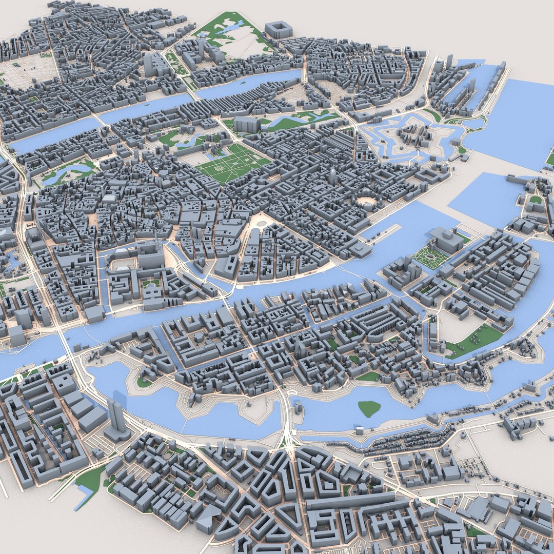 Copenhagen City Denmark 3D Model - TurboSquid 2298478