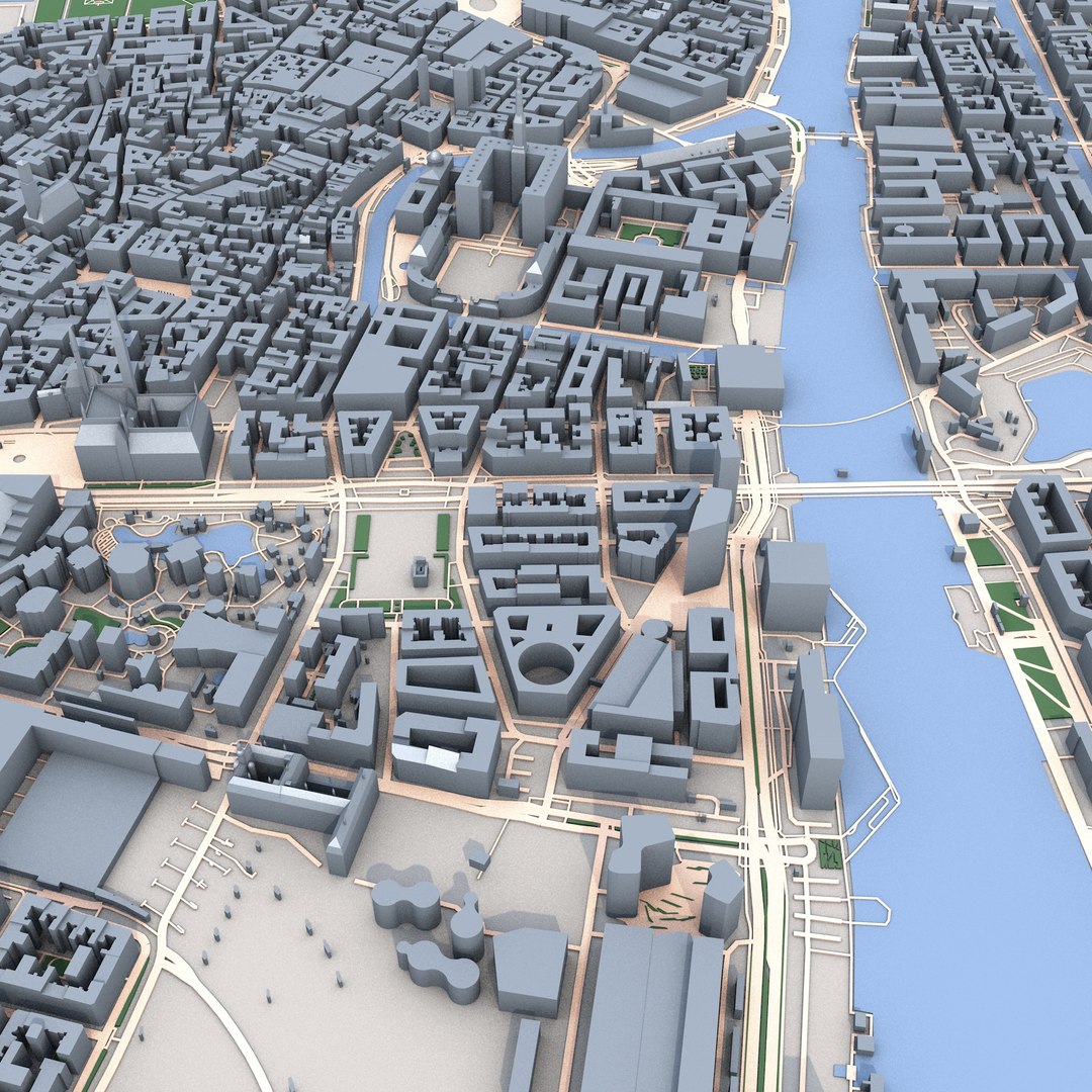 Copenhagen City Denmark 3D Model - TurboSquid 2298478