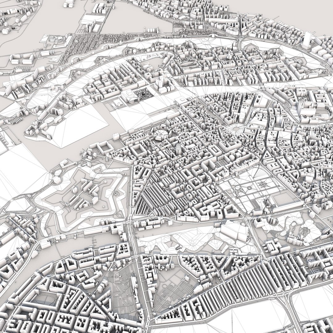 Copenhagen City Denmark 3D Model - TurboSquid 2298478