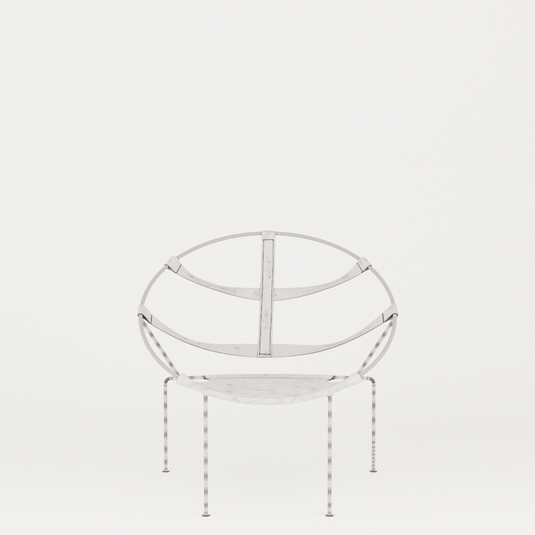 Fdc1 armchair chair 3D model - TurboSquid 1258917