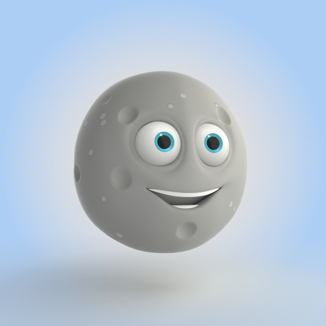 Moon Model - TurboSquid 2118604