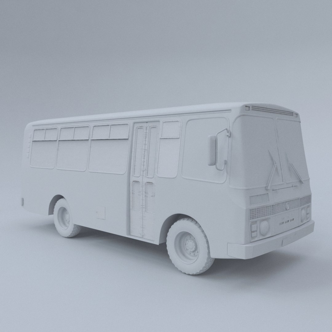 Paz Bus - 3d Max