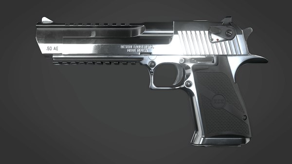 modelo 3d Desert Eagle con modificaciones y máscaras - TurboSquid 1782568