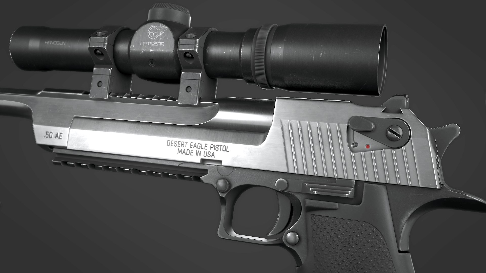 Desert Eagle With Scope