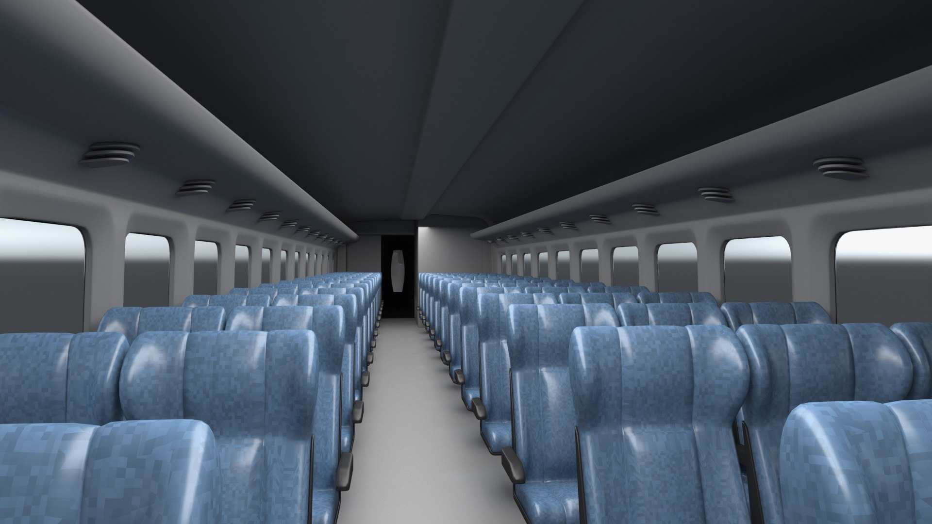 3D High Speed Bullet Train Rigged For Cinema 4D Model - TurboSquid 2022353