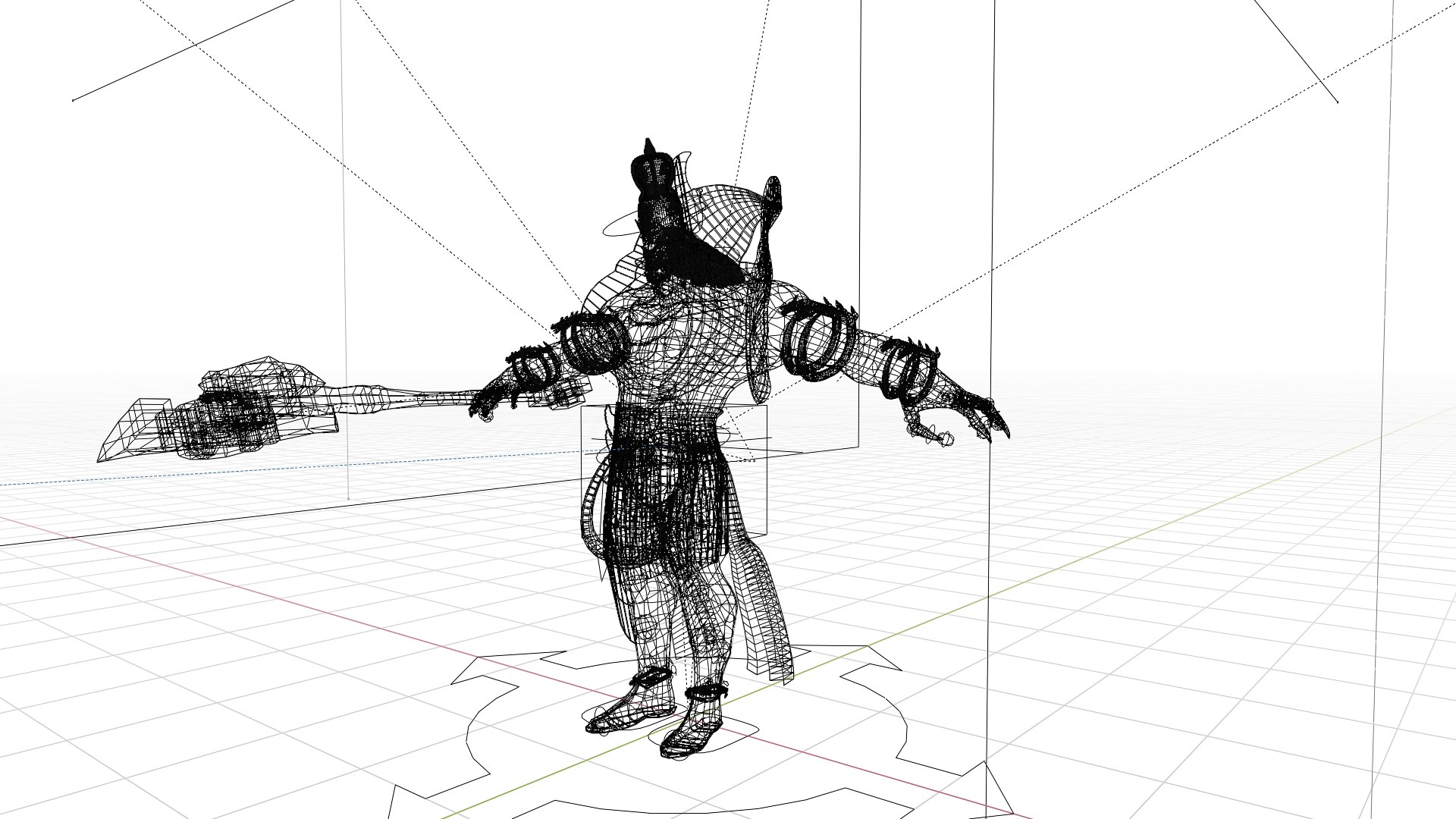 3D Rahwana Character Dewanagari Ravana Dasamuka - TurboSquid 2211086