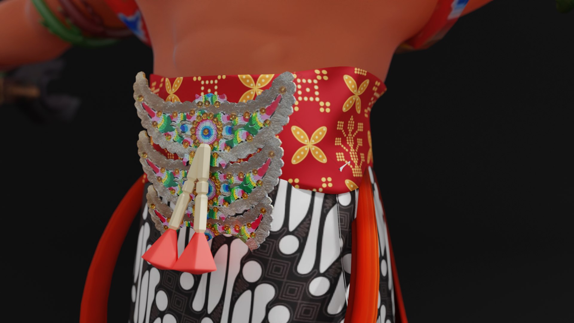 3D Rahwana Character Dewanagari Ravana Dasamuka - TurboSquid 2211086