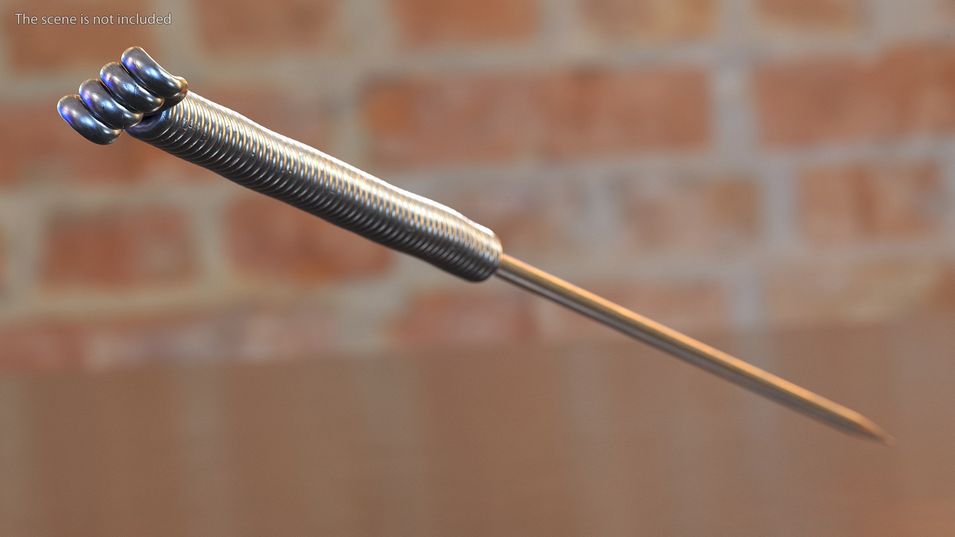 Large Acupuncture Needle Silver 3D Model - TurboSquid 2217144