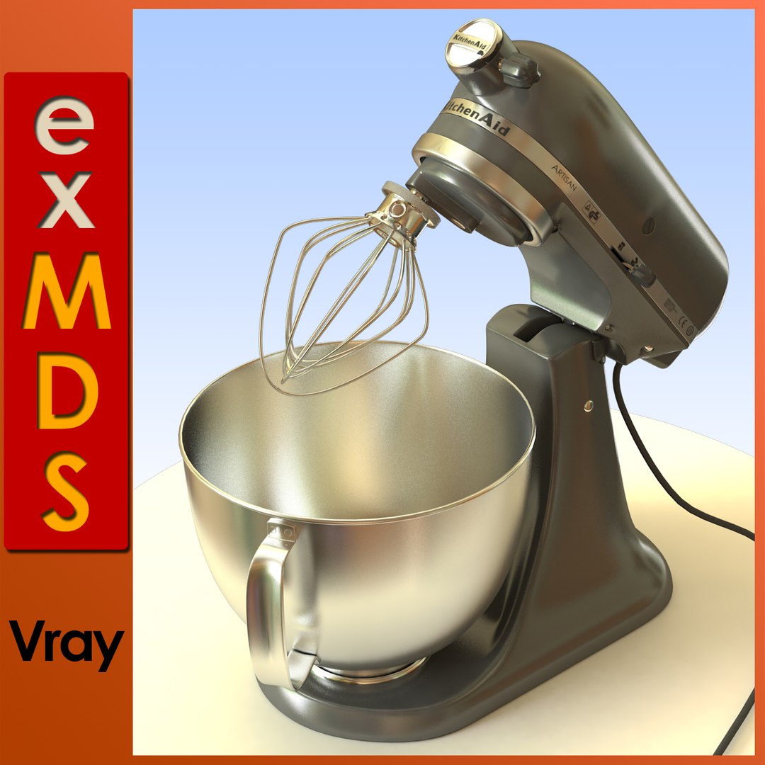 3d Food Mixer Model