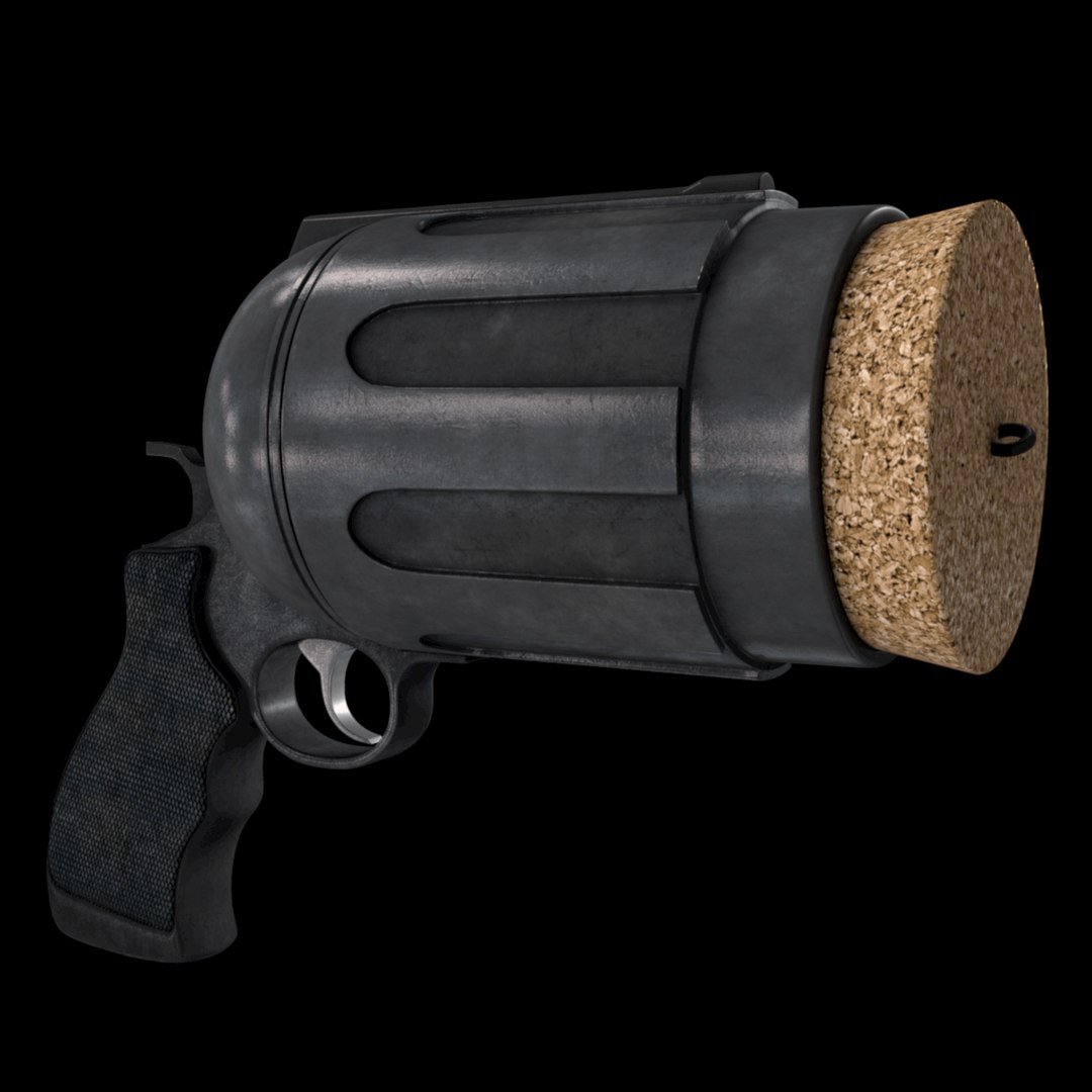 3d Cork Gun