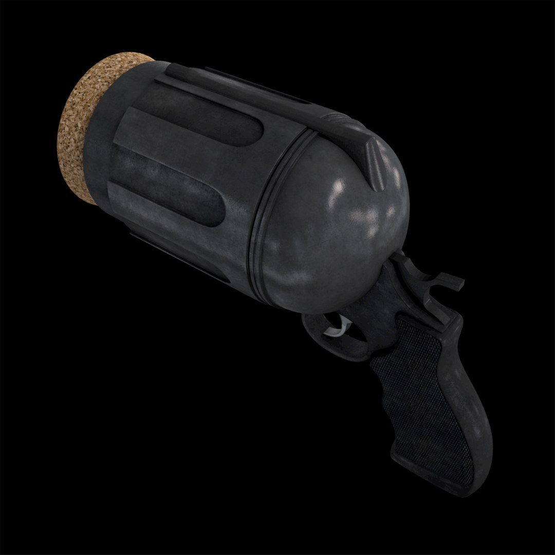 3d Cork Gun