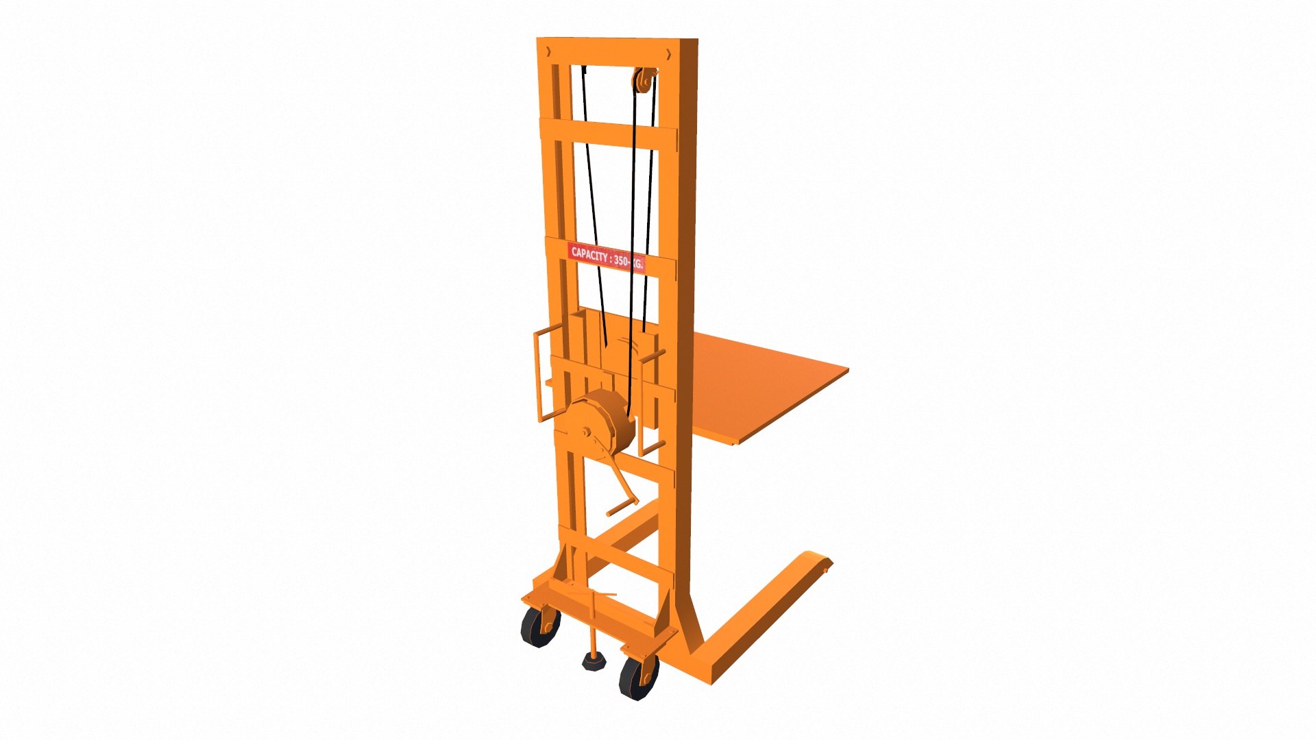 3D Hydraulic Fork Lift Stacker Model - TurboSquid 2327774