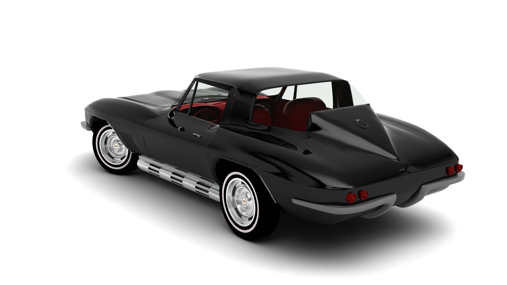 3D 1967 Corvette Model - TurboSquid 1715003