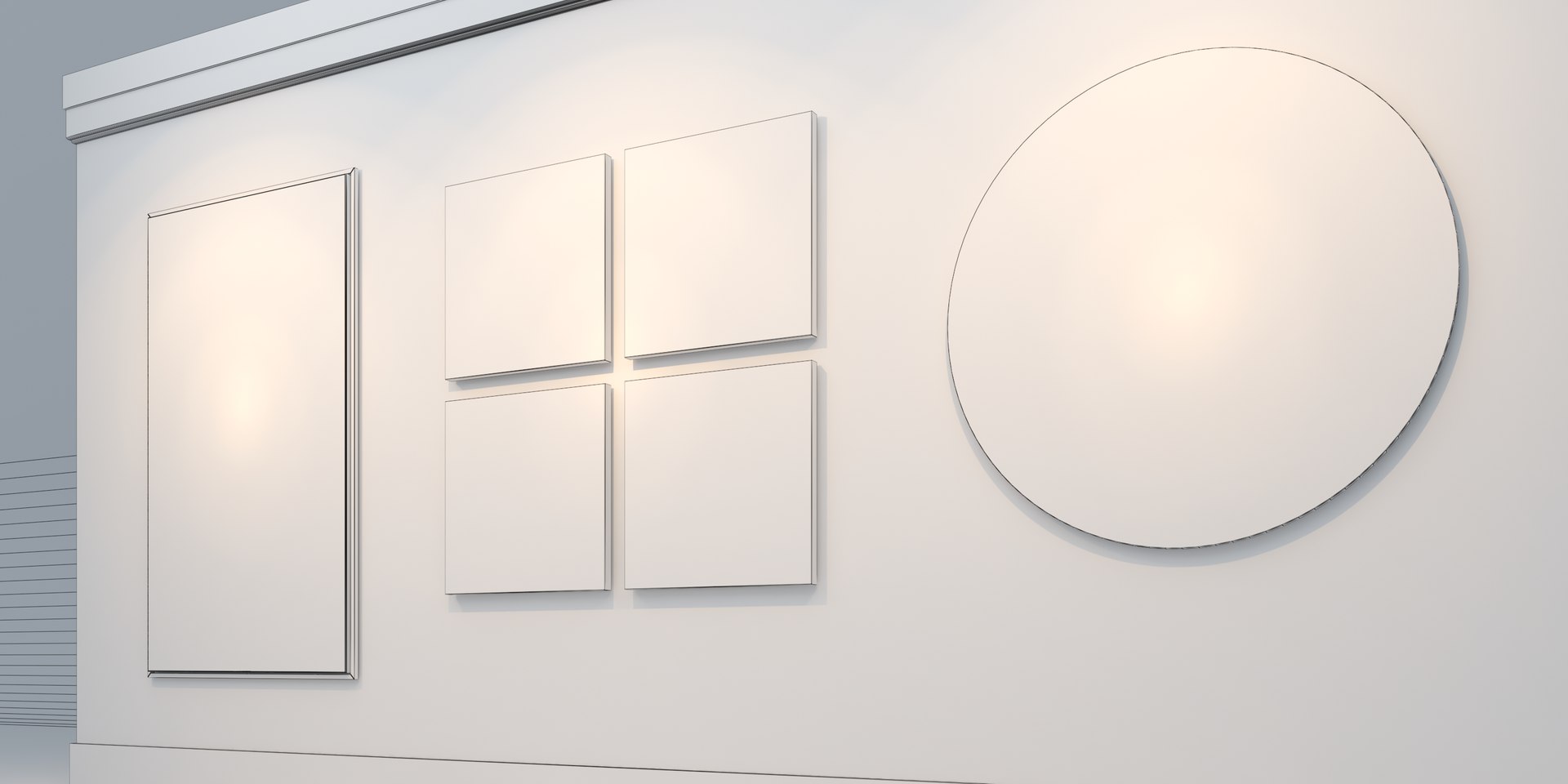 LOTUS LEAF FRAME 3D Model - TurboSquid 1779050