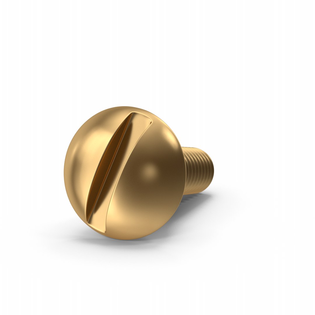 3D Model Gold Bolt - TurboSquid 2129200